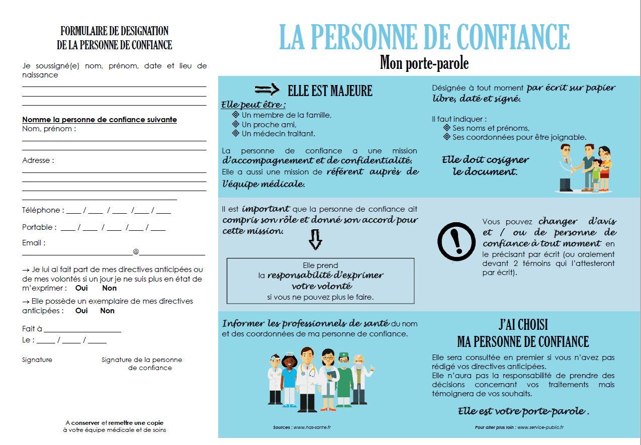 Directives Anticip es Et Personne De Confiance Directives Anticip es Et Personne De Confiance